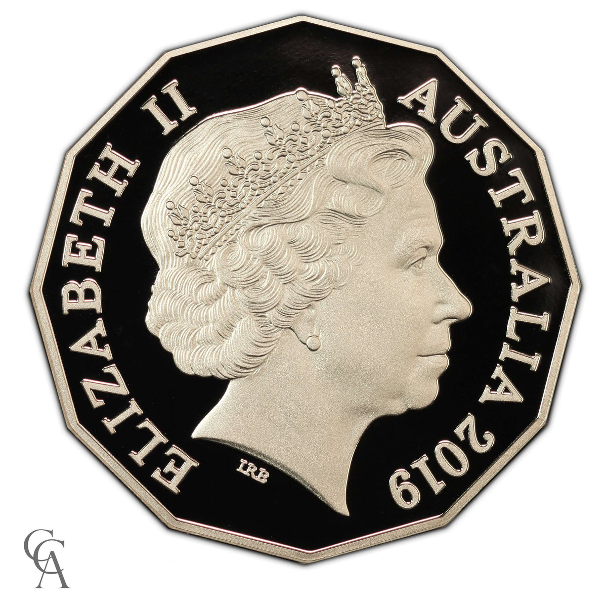2019 IRB Fine Silver Proof 50 Cent Coin