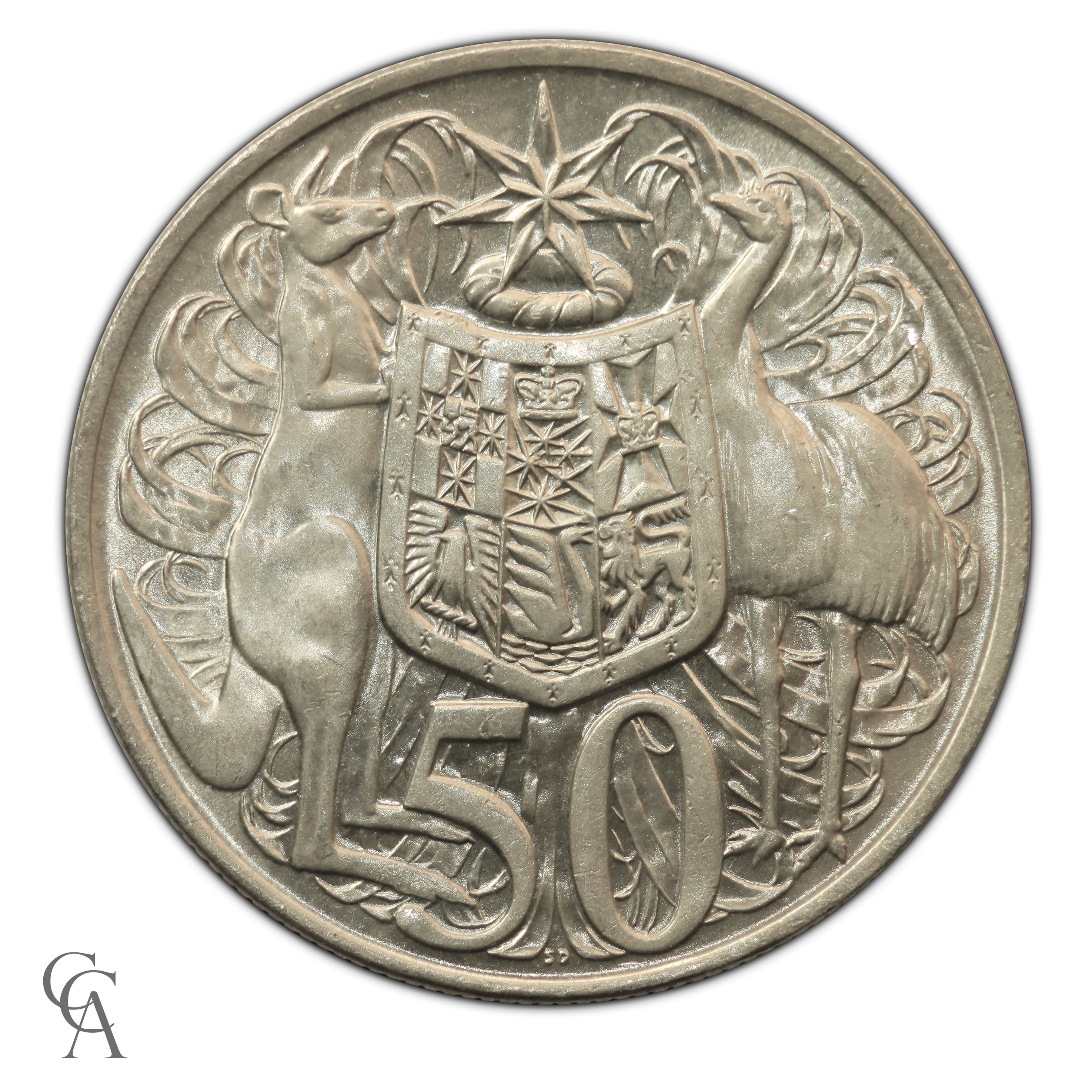 The Round 1966 50 Cent Coin