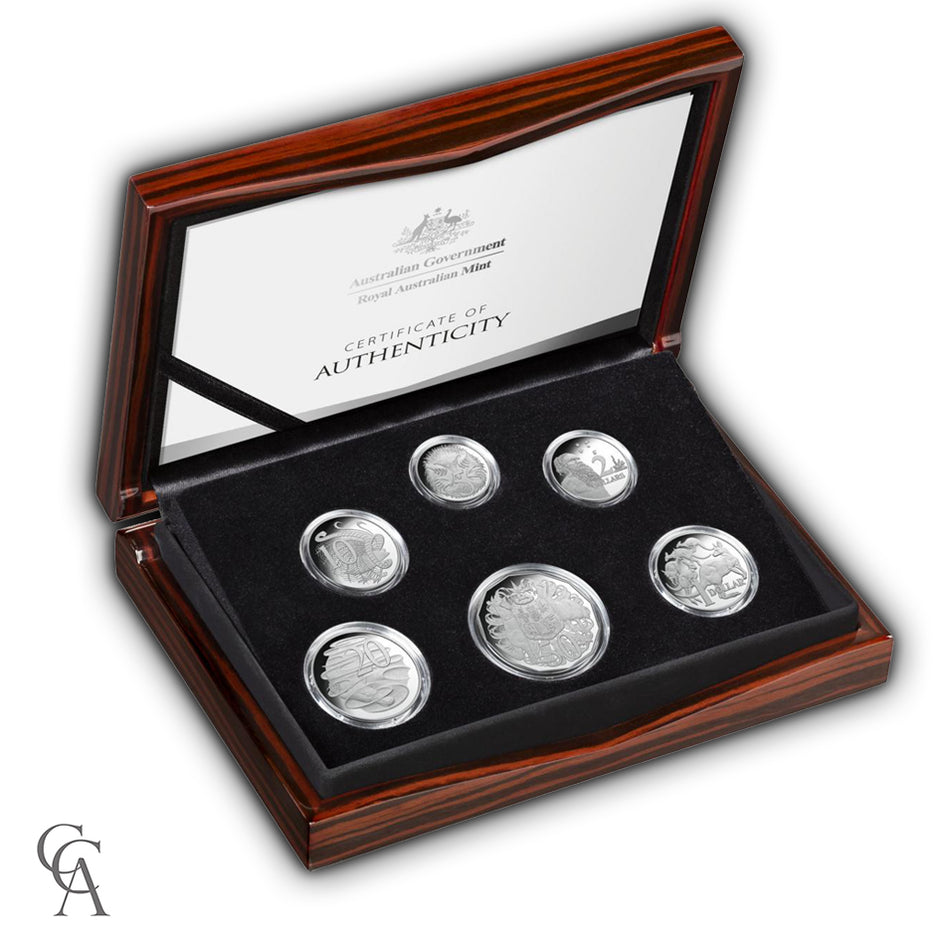 2019 Ian Rank-Broadley Silver Proof 50 Cent Coin from the 2019 Fine ...